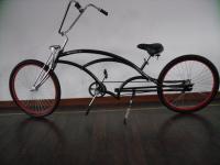 China 26inch Chopper Style Beach Cruiser Bicycle with Steel Fork and 150KG Load Capacity for sale