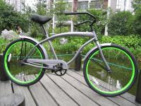 China 170MM Crank Comfortable Saddle 26inch Single Speed Coaster Brake Men Beach Cruiser Bike for sale