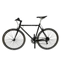 China Aluminum Threadless Stem 700C Hi-Ten Steel Frame Sunrace 14S Speeds Adult Road Bike for sale
