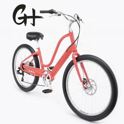 China Coaster Brake Quando 29inch Shimano Speed CE Aluminum Frame Beach Cruiser Bike for sale