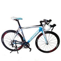 China Carbon Fibre 700C Frame Shimano SORA-5700 18Speed Group 6KG Racing Road Speed Bicycle for sale