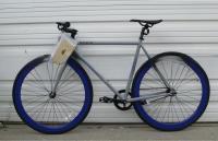 China Lightweight Gloss Weight 13KG Frame argon welding 700C Purefix Bike for sale