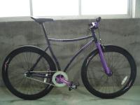 China Affordable RED MIX BULE Colorful Fixed Gear Bike Fixie Bicycle with Steel Stem 10kg for sale