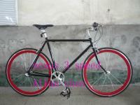 China Aluminum 700C FIXED GEAR BICYCLE Glow in the Dark Lightweight and Durable for sale