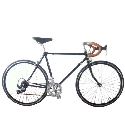 China 700C Road Bike with Hi-Ten Steel Lugged Frame Shimano 14S Classical and Caliper Brake for sale