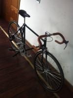 China 700C Road Bike with Hi-Ten Steel Lugged Frame Shimano 14S Classical and Caliper Brake for sale
