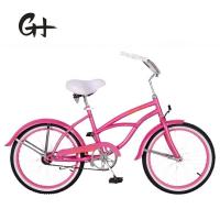 China Fork Material Steel 20inch OEM 20*2.125 Child Girl Boy One Speed Beach Cruiser Bicycle for sale