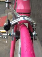 China 700C Fixed Gear Bike with Front Caliper Brake Aluminium Alloy Frame and Single Speed for sale