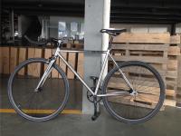 China 700C Single Speed Flip Flop Fixie Bike with Hard Frame 11kg OEM Customize Chrome for sale