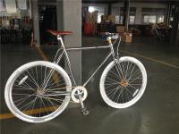 China 700C Single Speed Flip Flop Fixie Bike with Hard Frame 11kg OEM Customize Chrome for sale