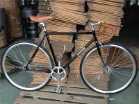 China 700C Single Speed Flip Flop Fixie Bike with Hard Frame 11kg OEM Customize Chrome for sale
