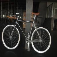 China NO Foldable 700C Chrome Color Single Speed Adult Racing Fixie Bike from OEM Taiwan Parts for sale