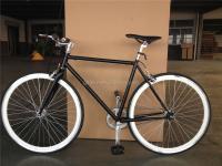 China Ordinary Pedal Fixie Bike 700c Single Speed Fixed Gear Bicycle with Double V Brake for sale
