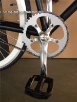 China Ordinary Pedal Fixie Bike 700c Single Speed Fixed Gear Bicycle with Double V Brake for sale