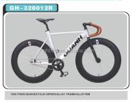 China Customized 700C Aluminium Alloy Fixed Gear Bike with 13kg Gloss Weight and Pantone Color for sale