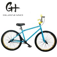 China Customized Logo 26 inch BMX Bike with Hi-Ten Steel Frame and 25T Small Chainring for sale