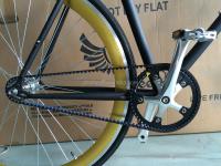 China 13kg Gross Weight Belt Drive Fixed Gear Bike with Hi-Ten Steel Frame and Style Design for sale