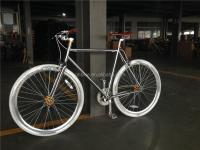 China Wellgo Pedal Equipped Vintage Fixie Fixed Gear Bike A Nostalgic Ride for Modern Times for sale