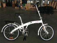 China Lightweight 20 Inch Adult Unisex Folding Bicycle with 7 Speed Aluminium Lasco Wheelset for sale