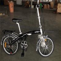 China 20 Inch Unisex Hybrid Folding Bike with 7 Gears and Aluminum V Brake Alloy Hub Quando for sale