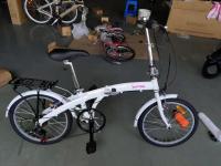 China Double V Brake System Aluminum Alloy Folding Bike Frame for 20 Inch Foldable Bicycle for sale