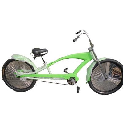 China Aluminum Alloy Rim 24inch 3.0 Tire Disc Brake Long Chopper Beach Cruiser Bike OEM/ODM for sale