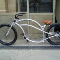 China CE and ISO 9001 Accredited Steel Fork Beach Cruiser Bike with Gloss Weight of 19kg for sale