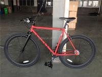 China Red Color 3 Speed Fixed Gear Bike with Kenda Tire and Neco Head Set on Chromoly Frame for sale