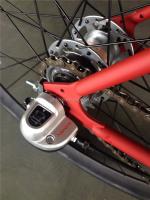 China Red Color 3 Speed Fixed Gear Bike with Kenda Tire and Neco Head Set on Chromoly Frame for sale