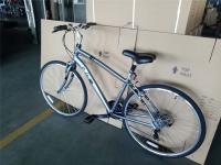 China Customize Aluminum Frame 21S Women's Urban Bike Fitness Bikes Hybrid Bicycle for Adult for sale
