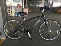 China Customize Aluminum Frame 21S Women's Urban Bike Fitness Bikes Hybrid Bicycle for Adult for sale