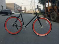 China Single Speed Bicycle 700c Fixie Bike with KMC Chain and Gross Weight 13kg for sale