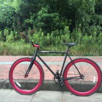China Single Speed Bicycle 700c Fixie Bike with KMC Chain and Gross Weight 13kg for sale