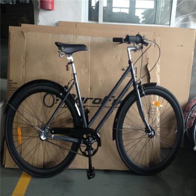 China 3 Speed Step Through Lady Women City Cruiser Retro Bicycle 1.7m Length Vintage Style for sale
