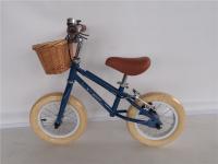 China Steel Fork and Frame Balance Bike for Children 3-5 Years Old Blue Color 12 Inch for sale