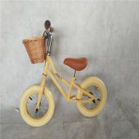 China Steel Fork and Frame Balance Bike for Children 3-5 Years Old Blue Color 12 Inch for sale
