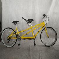 China Shimano 18 Speed Gear Classic Aluminum Rim Material Tandem Bicycles for 2 Adults for sale