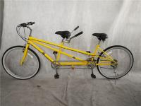 China Shimano 18 Speed Gear Classic Aluminum Rim Material Tandem Bicycles for 2 Adults for sale