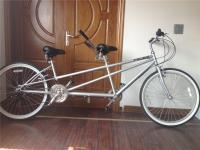 China Shimano 18 Speed Gear Classic Aluminum Rim Material Tandem Bicycles for 2 Adults for sale