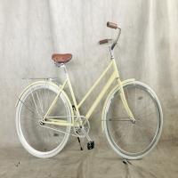 China Single Speed Bicycle Classic City Cruiser Bike Women Step Through Lady Bikes 1.8m Long for sale