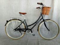 China Single Speed Bicycle Classic City Cruiser Bike Women Step Through Lady Bikes 1.8m Long for sale