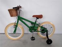 China 16 inch Children Bikes with Training Wheels Double V Brake Steel Fork for sale