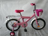 China 16 inch Children Bikes with Training Wheels Double V Brake Steel Fork for sale