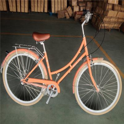 China USA Popular 3 Gear Retro Womens City Cruiser Bike Ladies Bicycle 28