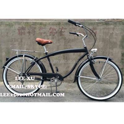China Comfortable and Durable Men's 6 Speed Beach Cruiser Bicycle with 170MM Crankset for sale