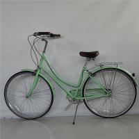China USA Canada Market 3 Speed Green Color Step Through City Cruiser Bike for Women Ladies for sale