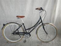 China USA Canada Market 3 Speed Green Color Step Through City Cruiser Bike for Women Ladies for sale