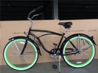 China Green Aluminum Alloy Rim 26 inch Schwinn Beach Cruiser Bike for Men Gross Weight 18 kg for sale