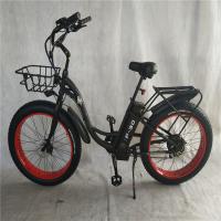 China 48V Voltage Adult Hybrid Electric Fat Tire Bike 2024 Step Thru Model 31 60 km Range for sale