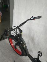 China 48V Voltage Adult Hybrid Electric Fat Tire Bike 2024 Step Thru Model 31 60 km Range for sale